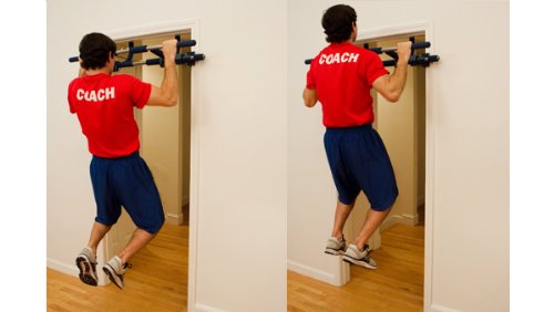 Gym1 Pull Up Extender for more pullup positions away from the Doorway ...